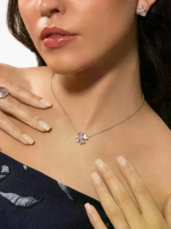 FANTASIA BY DESERIO Clover Pendant Necklace