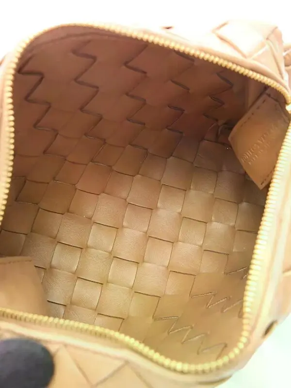 Bottega Veneta 2012-2026 Mini Intrecciato Loop Crossbody Bag