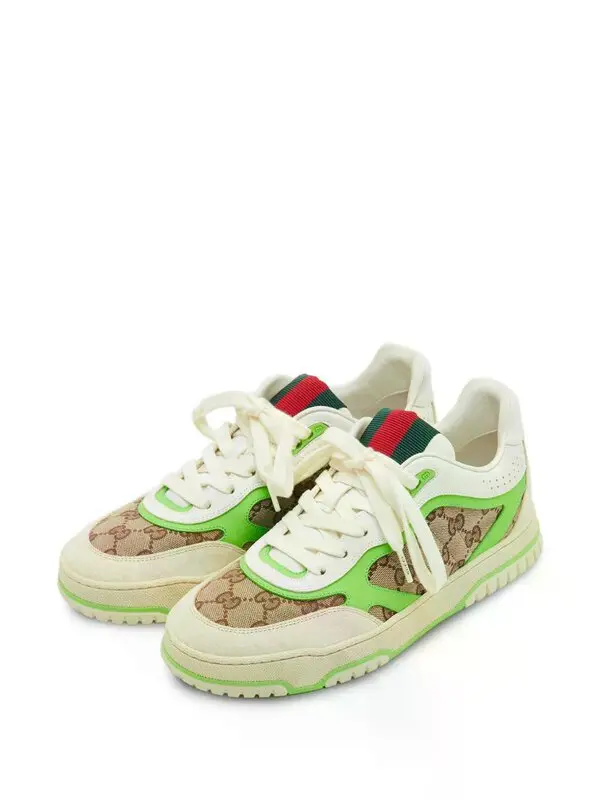 Gucci Re-web Gg Sneakers - Neutrals