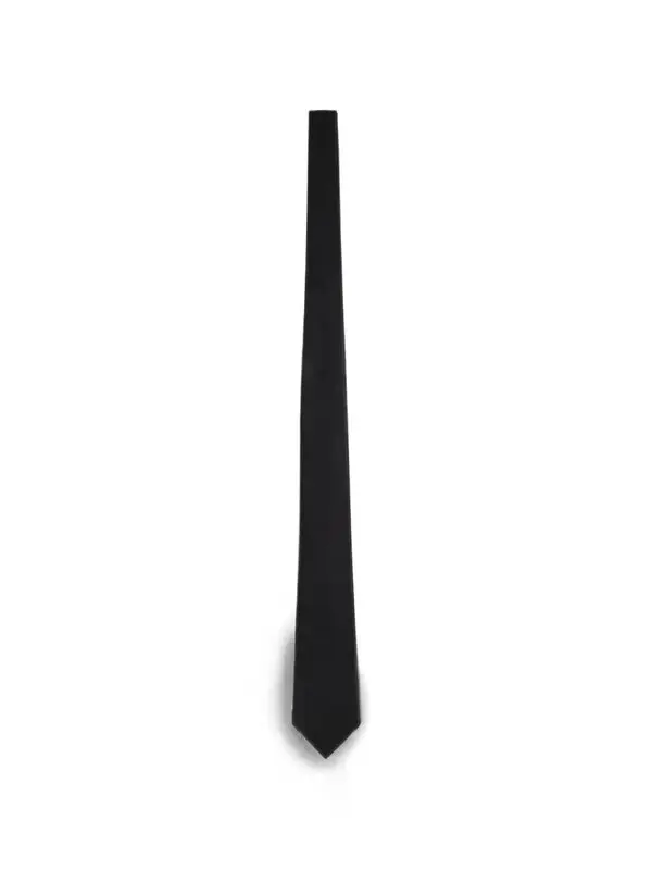 Giorgio Armani Silk Neck Ties - Black