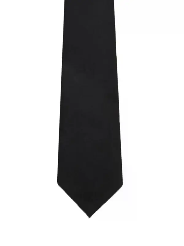 Giorgio Armani Silk Neck Ties - Black