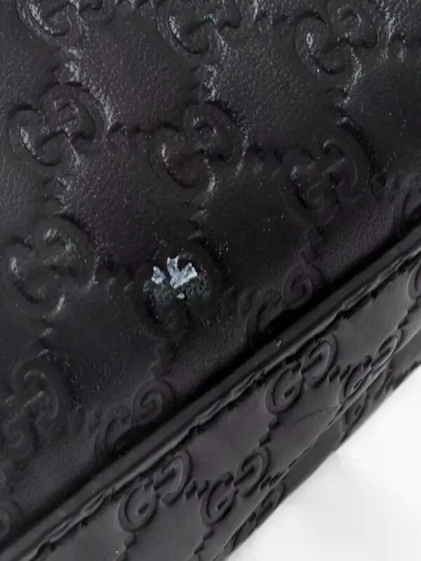 Gucci Emily Microguccissima Shoulder Bag - Black