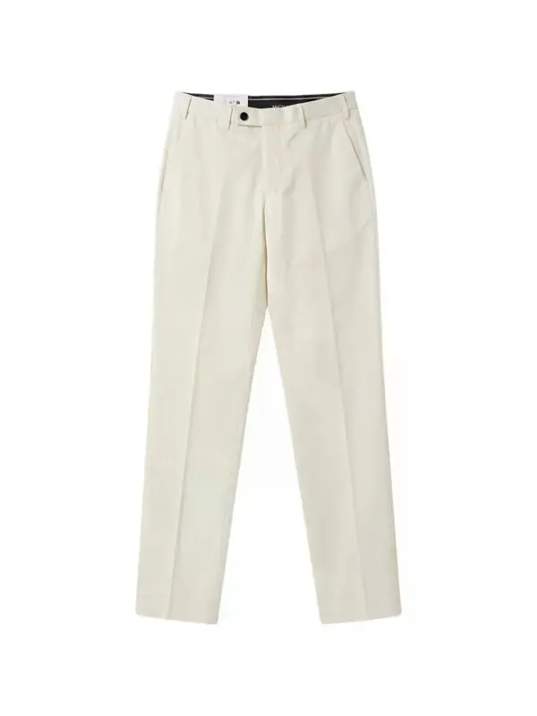 MICHAEL COAL Pressed-crease Chino Trousers