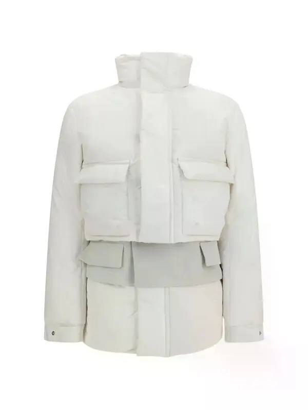 Sacai Layered-design Padded Jacket