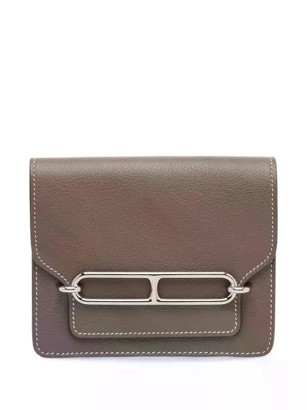Hermès Evercolor Leather Roulis Wallet - Brown