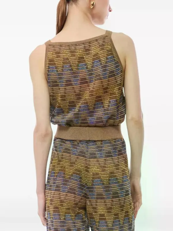 NENETTE Geometric-pattern Knot-detail Top