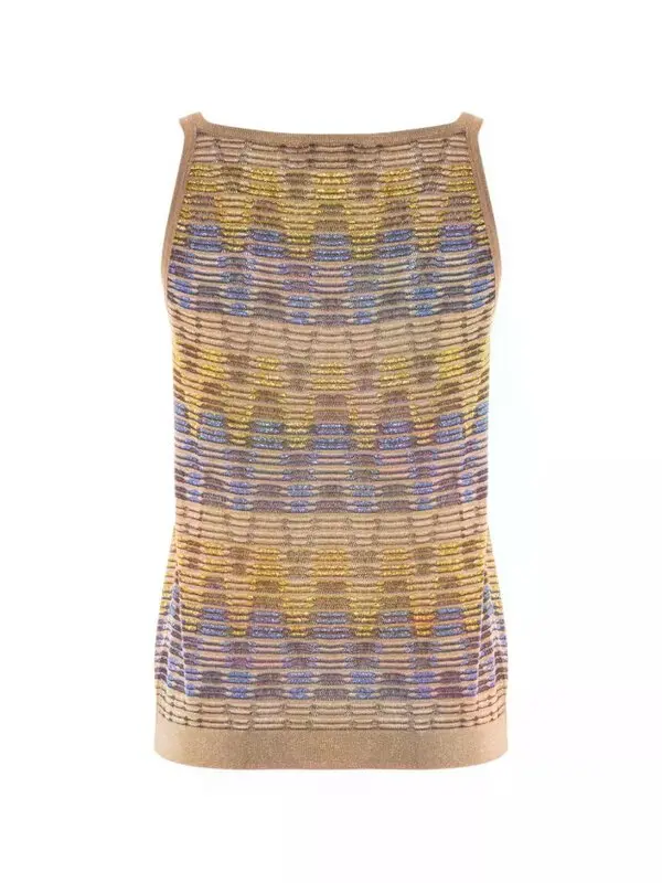 NENETTE Geometric-pattern Knot-detail Top