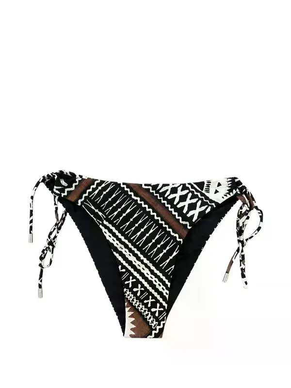 MISS BIKINI LUXE Side-tie Bottoms - Black