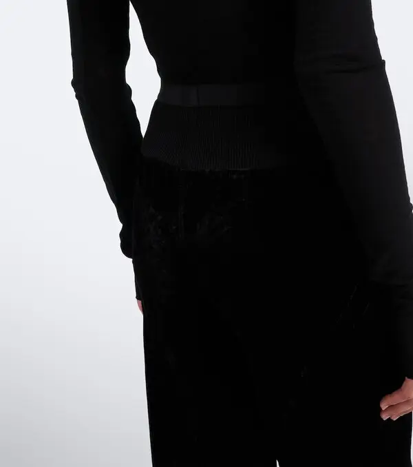 Rick Owens Bias Wide-leg Pants