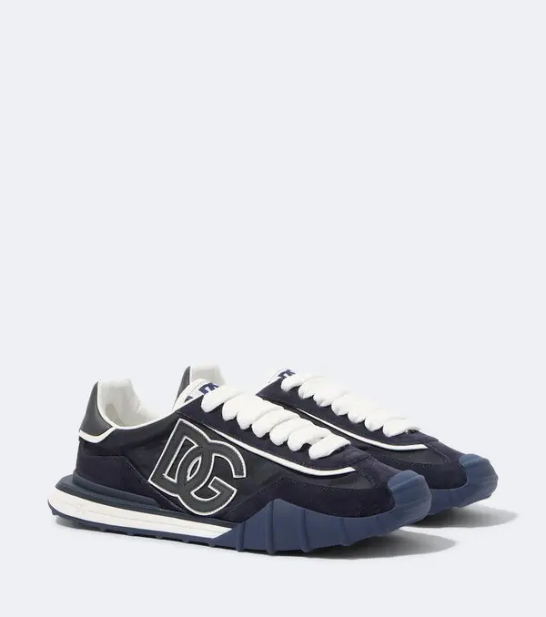 Dolce & Gabbana Canvas Sneakers - Blue