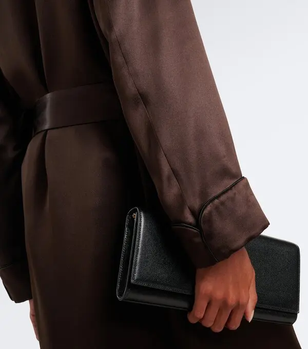 TOM FORD Silk Satin Wrap Coat