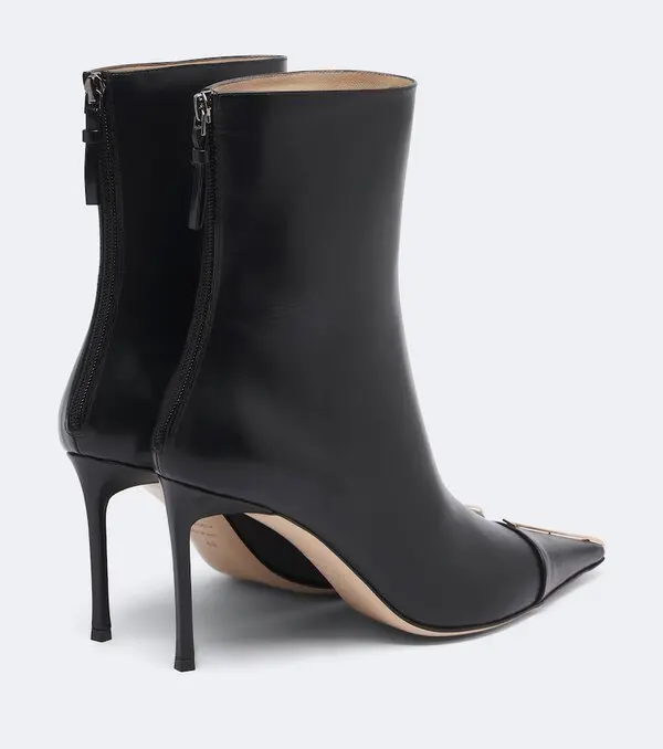 TOM FORD T Leather Ankle Boots