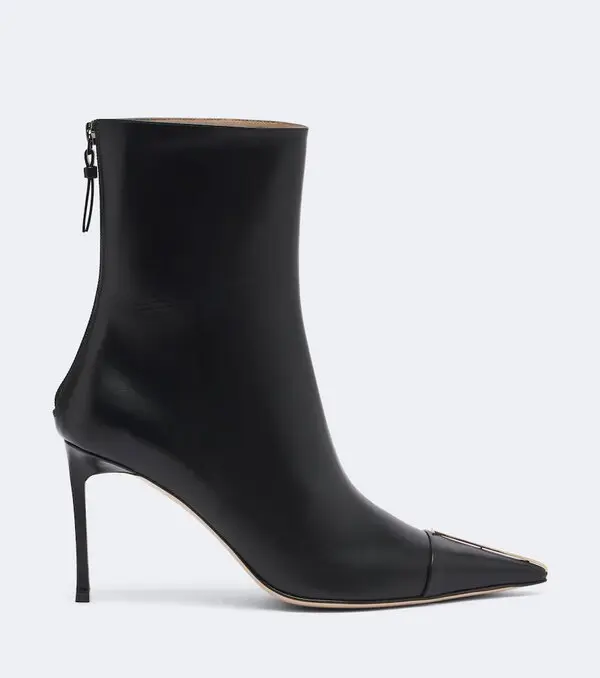 TOM FORD T Leather Ankle Boots