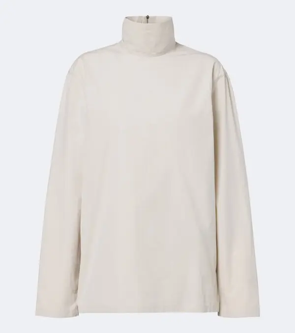 LEMAIRE Cotton Turtleneck Top