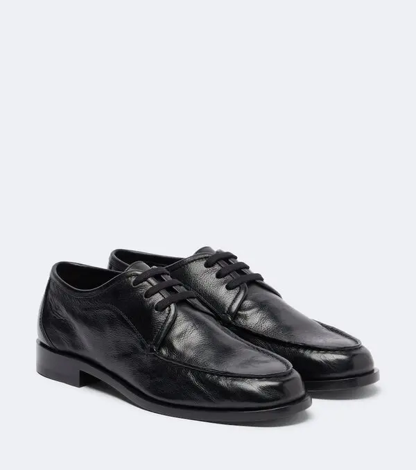 THE ROW Nino Leather Derby Shoes