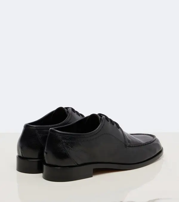 THE ROW Nino Leather Derby Shoes