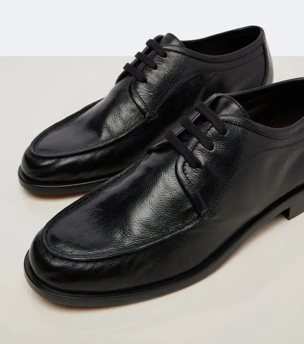 THE ROW Nino Leather Derby Shoes