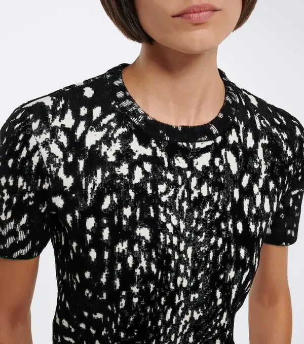 TOM FORD Jacquard Velvet T-shirt