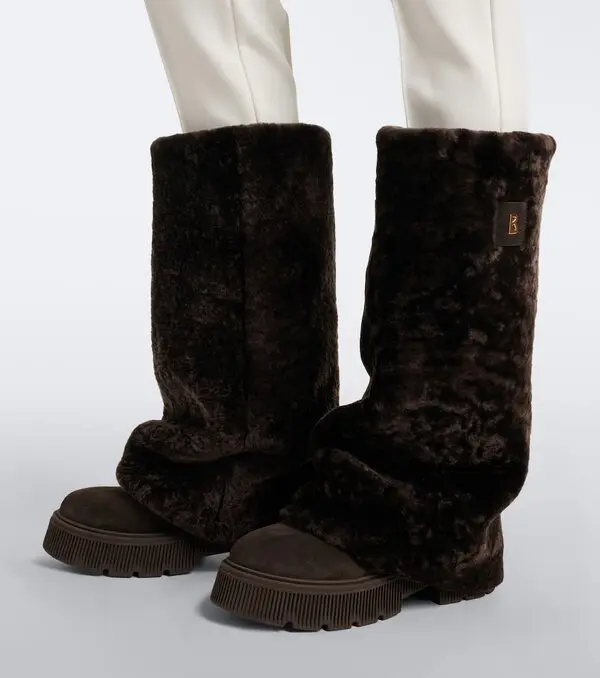 Bogner Turin Shearling Knee-high Boots