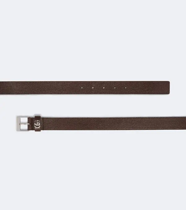 Gucci Double G Leather Belt