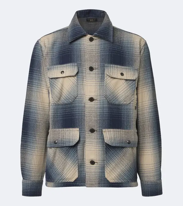 Ralph Lauren Plaid Wool Twill Shirt
