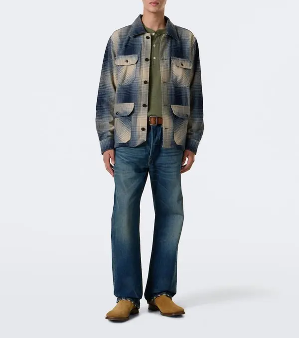 Ralph Lauren Plaid Wool Twill Shirt