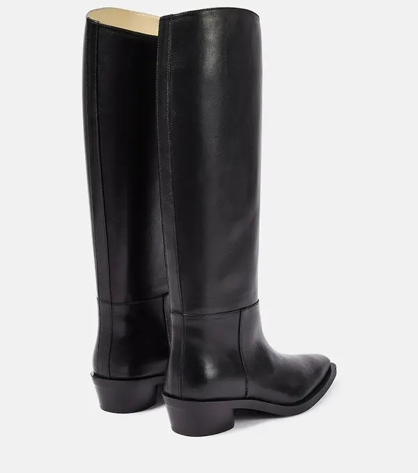 Proenza Schouler Bronco Leather Knee-high Boots