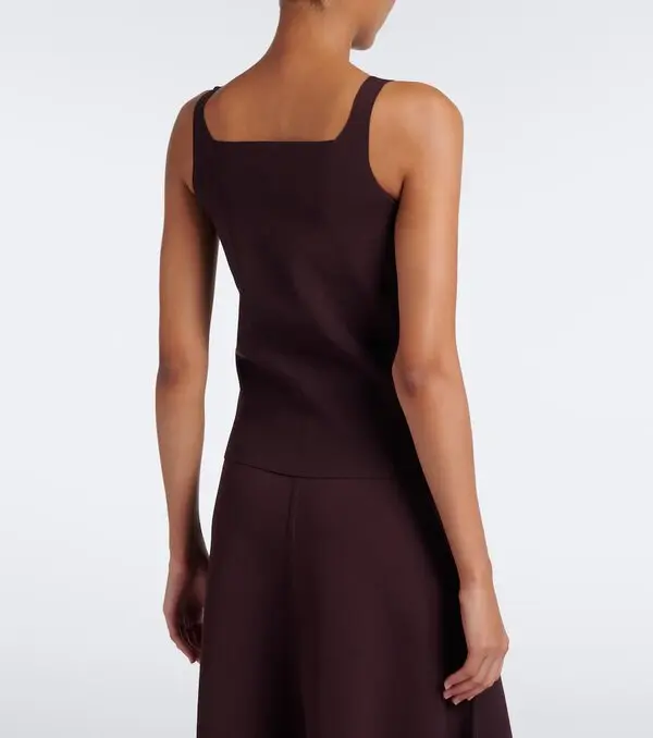 JOSEPH Joann Ribbed-knit Tank Top