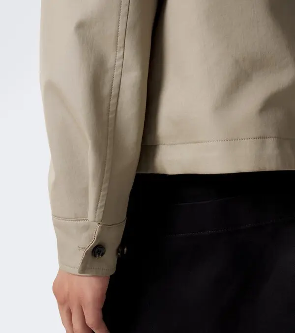 Burberry Reversible Cotton Gabardine Blouson Ajcket