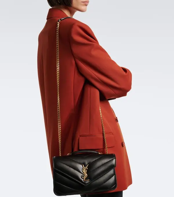 Saint Laurent Loulou Matelassé Leather Shoulder Bag