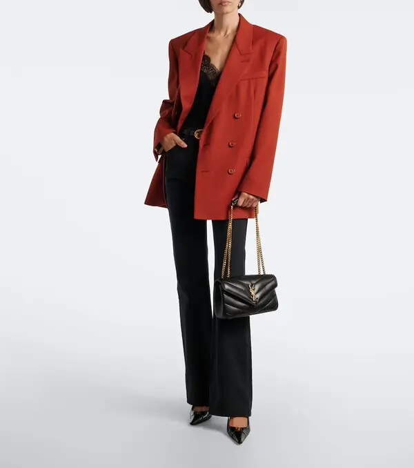 Saint Laurent Loulou Matelassé Leather Shoulder Bag