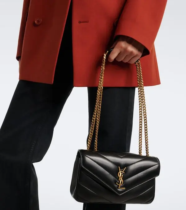 Saint Laurent Loulou Matelassé Leather Shoulder Bag