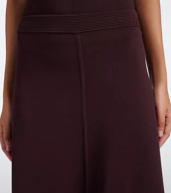 JOSEPH Helius Jersey Midi Skirt