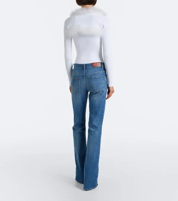 Gucci Mid-rise Flared Jeans