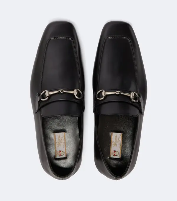 Gucci Ragazzo Horsebit Leather Loafers