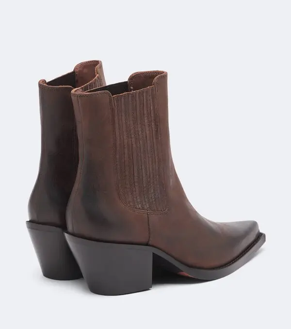 Paris Texas Dallas Leather Cowboy Boots