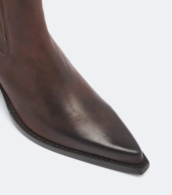 Paris Texas Dallas Leather Cowboy Boots