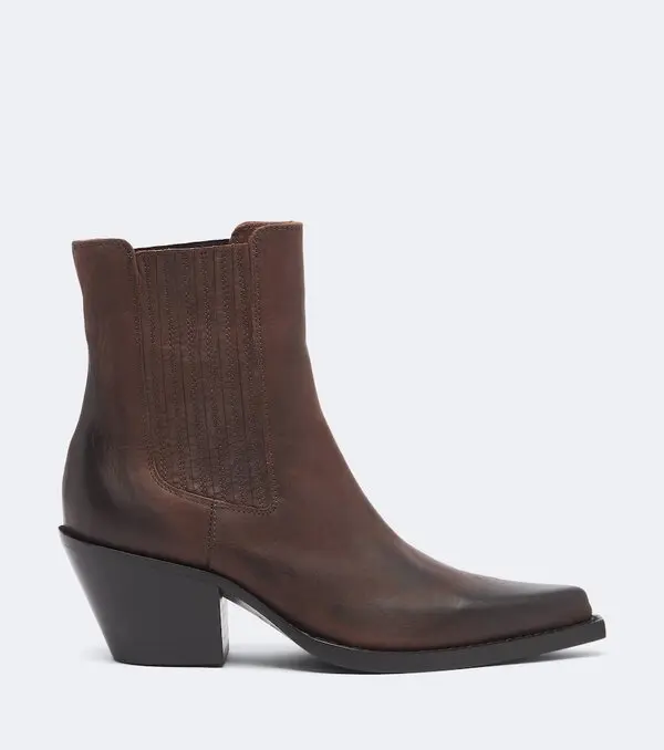 Paris Texas Dallas Leather Cowboy Boots