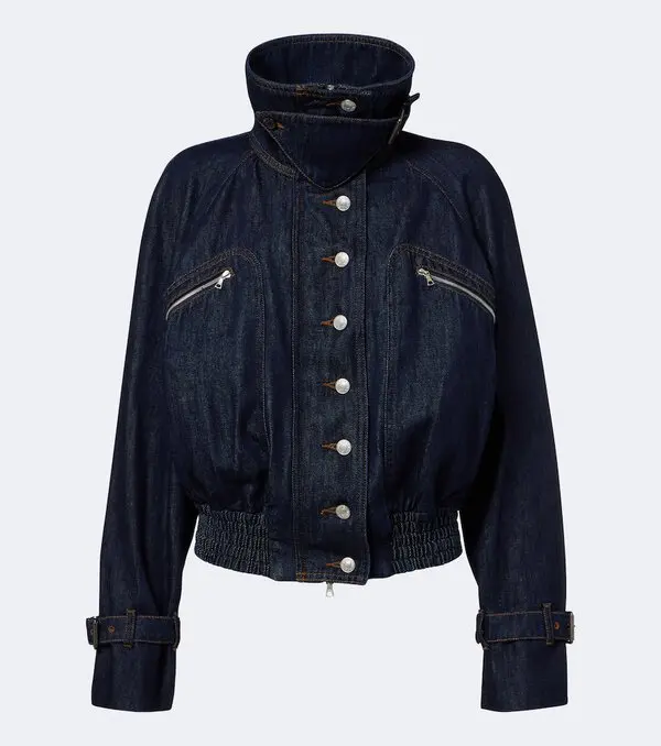 Dries Van Noten Denim Blouson Jacket