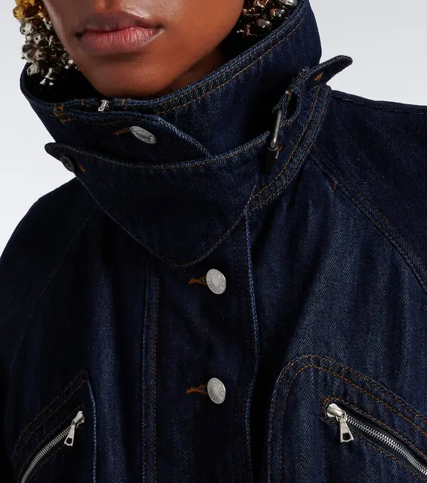 Dries Van Noten Denim Blouson Jacket