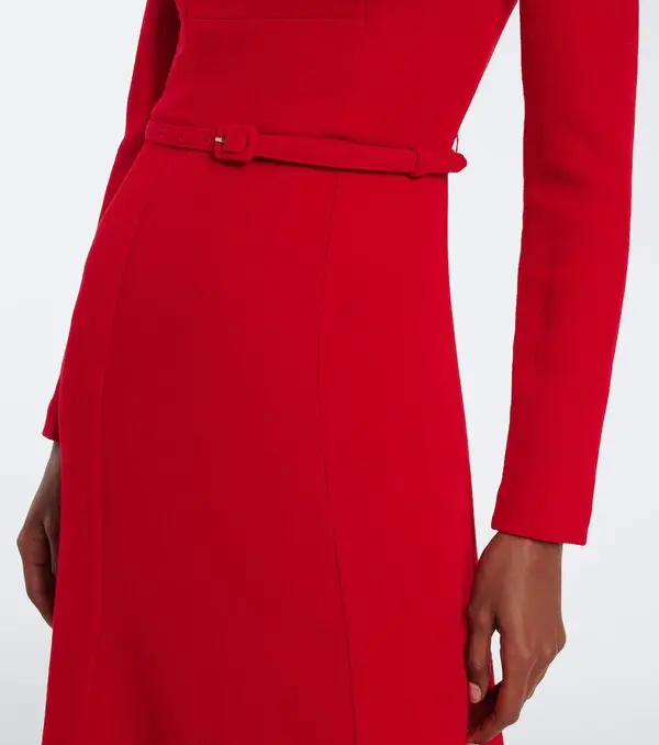 Roland Mouret Wool Crêpe Cocktail Dress