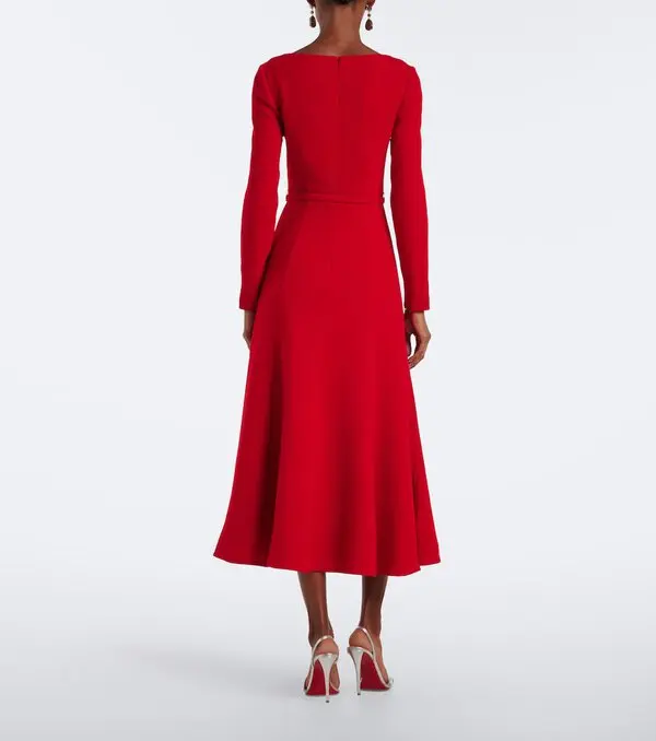 Roland Mouret Wool Crêpe Cocktail Dress