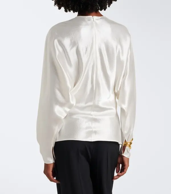 FFORME Sylvie Satin Top