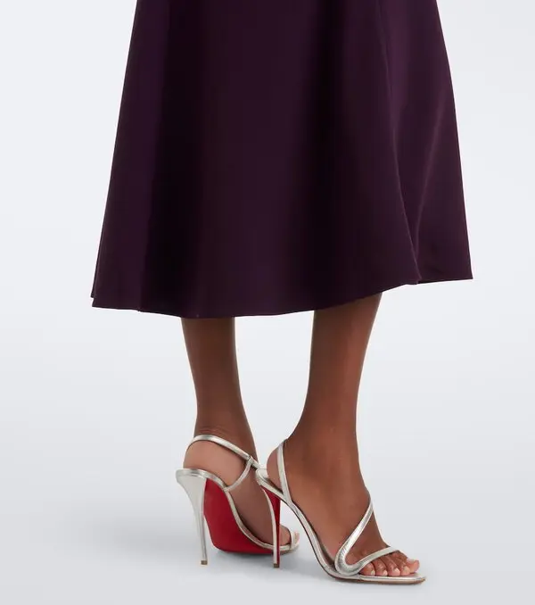 Roland Mouret Embellished Cady Cocktail Dress