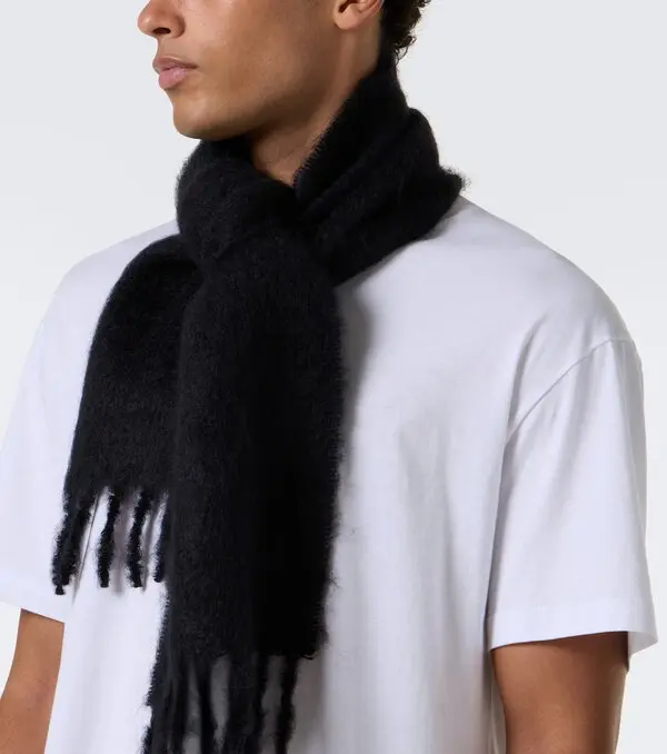 THE ROW Creana Mohair And Wool Scarf