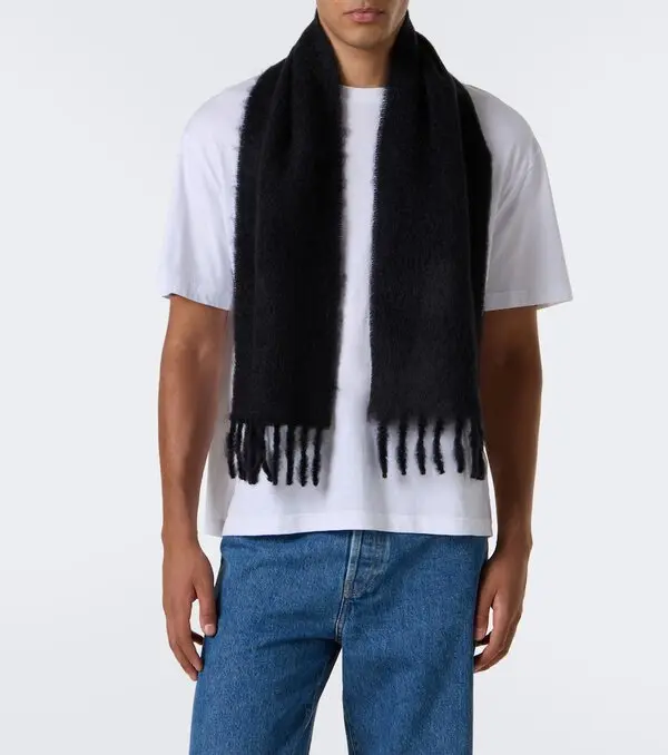 THE ROW Creana Mohair And Wool Scarf