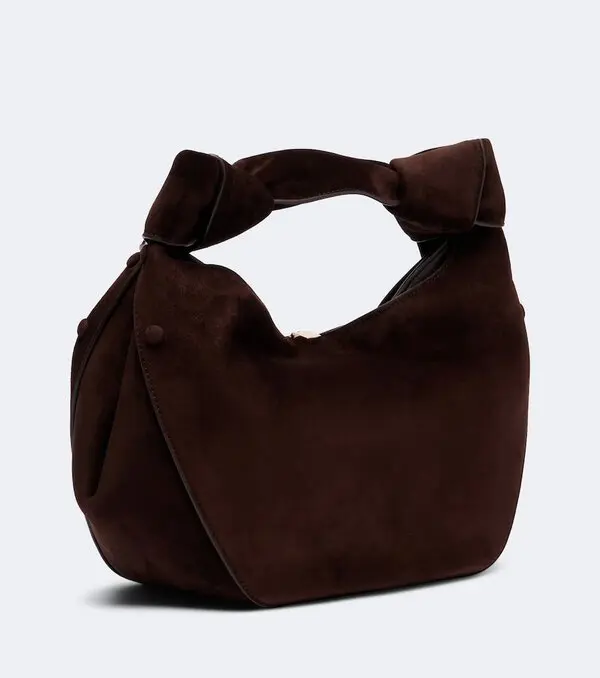Gabriela Hearst Antonia Mini Suede Top Handle Bag
