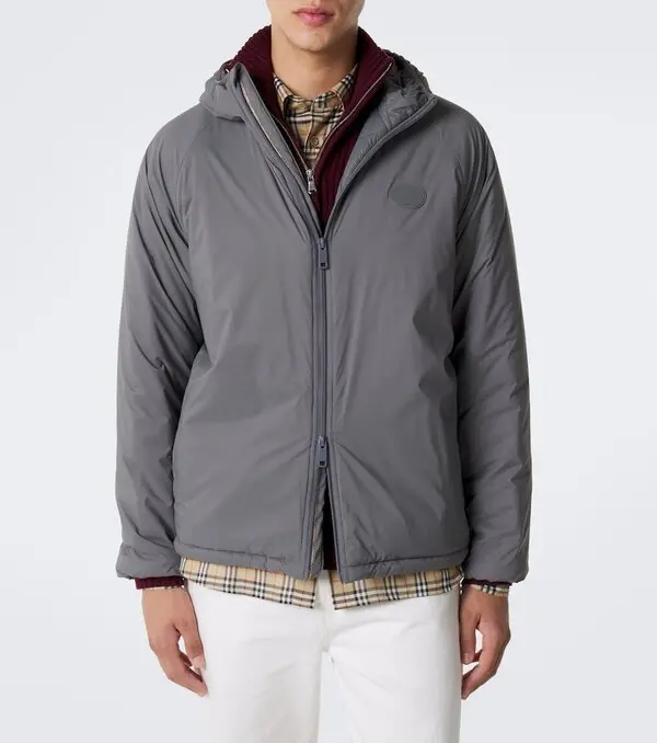 Burberry Hooded Padded Technical Jacket