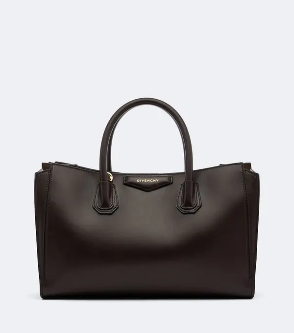 Givenchy Antigona Catchall Small Leather Top-handle Bag - Brown