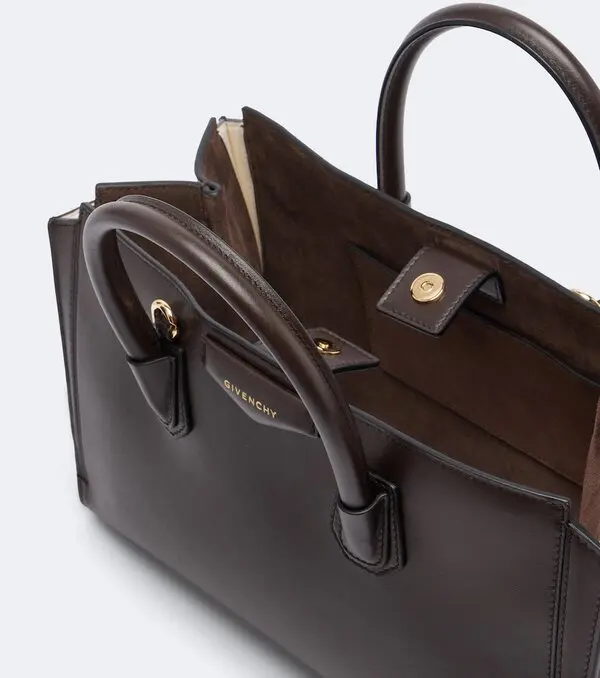 Givenchy Antigona Catchall Small Leather Top-handle Bag